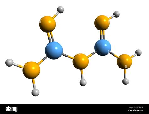 3d Image Of Biguanide Skeletal Formula Molecular Chemical Structure Oforganic Compound