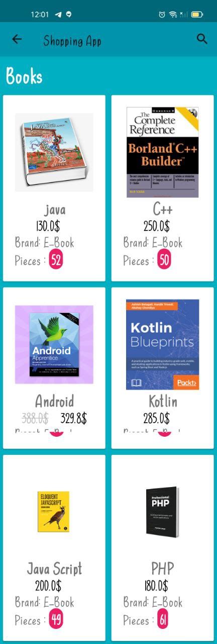GitHub Mohamedezzeldeenhassanmohamed Shopping App Android Native Java Shopping Android