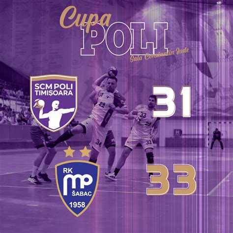 Handbal Cupa Poli Merge în Serbia Info Timișoara