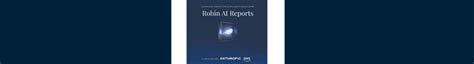 Robin Ai Launches Ai Reports And Says They Cut Manda Contract Analysis Time By 85 Legal It Insider