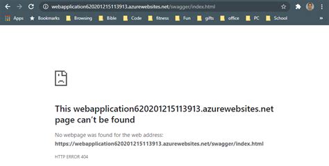 Swashbuckle Doesnt Generate Swagger Ui Or Docs When Deployed To Azure App Service · Issue 28672
