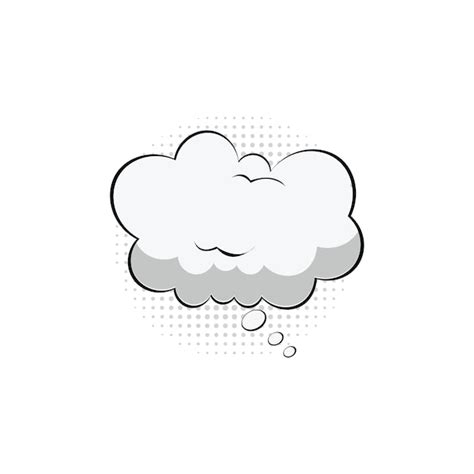 만화 효과 모양 프리미엄 벡터