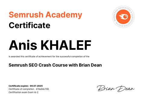 Semrush Seo Crash Course With Brian Dean