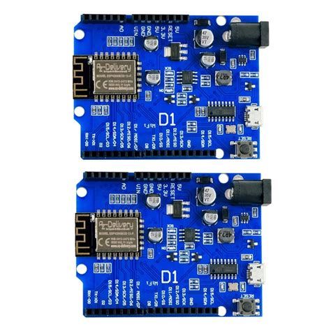 Placa D1 Nodemcu Esp8266mod 12f Módulo Wifi Compatible Con Arduino 5 Unidades Retransmisión