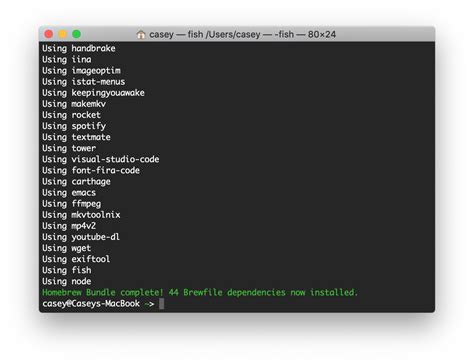 Easy Macos Loads By Way Of Homebrew Bundle Liss Is More