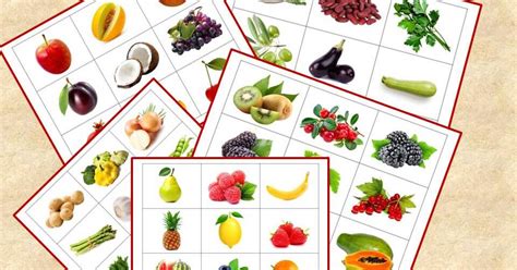 Коректурні таблиці Плоди фрукти овочі ягоди Інші методичні матеріали Дидактичні матеріали