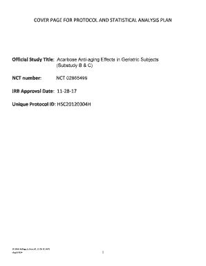 Fillable Online Protocol Template Form Fax Email Print PdfFiller