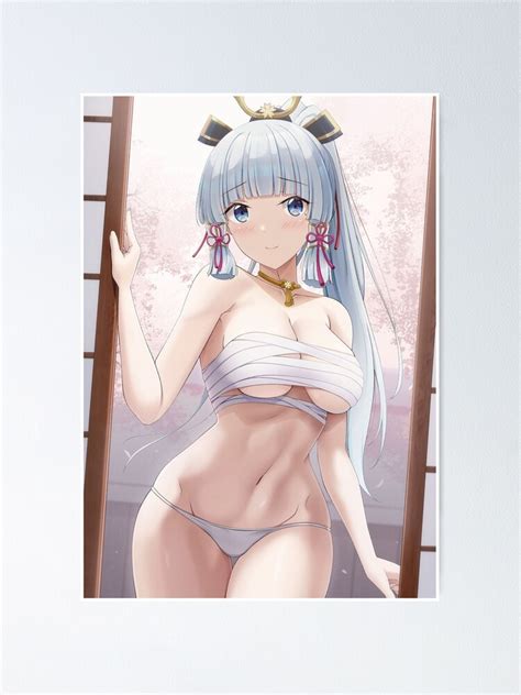 Sexy Kamisato Ayaka Poster For Sale By Malphitephillip Redbubble