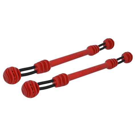 Snubber Twist Red Pair