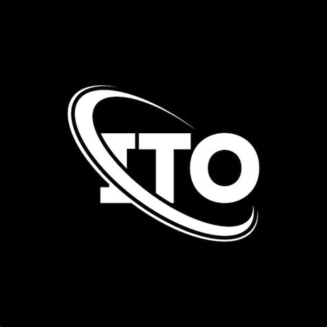 Premium Vector Ito Logo Ito Letter Ito Letter Logo Design Initials Ito Logo Linked With Circle