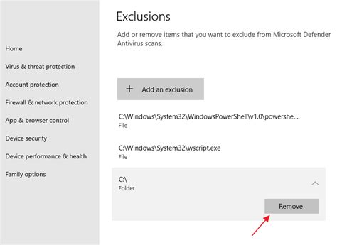 How To Bulk Reset Exclusions In Windows Defender Winhelponline