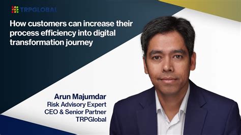 [video] Ceo At Trpglobal Improving Efficiency Arun Majumdar Posted On The Topic Linkedin