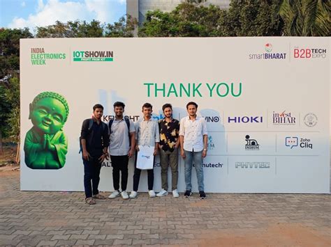 Shreyas Vignesh On Linkedin Indiaelectronicsweek Smartbharat Iot Embeddedsystems Innovation