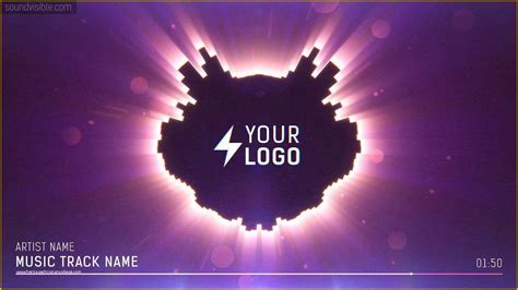 After Effects Visualizer Template Free Of Halo Audio Spectrum Music