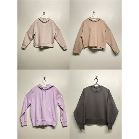 เสื้อแขนยาวกันหนาว มีหมวกฮู้ด Gu Uniqlo Dry Ex Shopee Thailand