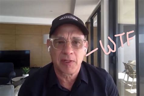 Hold Up Tom Hanks Is Bald Now Video Perez Hilton