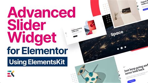 create stunning sliders with elementskit advanced slider widget youtube
