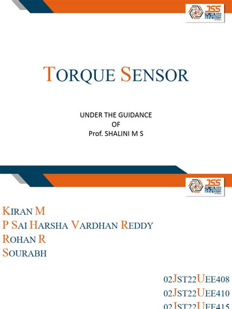 Torque Sensor 2 Pdf Sensor Torque