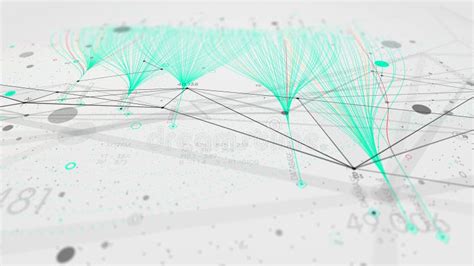 Big Data Network Connection Plexus Digital Futuristic Technology Visualization Concept