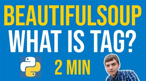 BeautifulSoup Tutorial What Is Tag YouTube