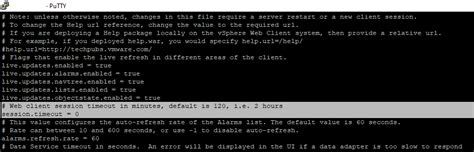 Undercity Of Virtualization Disable Vsphere Client Session Timeout For