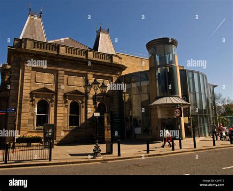 Entrance To Museum And Winter Gardens Sunderland Tyne And Wear England