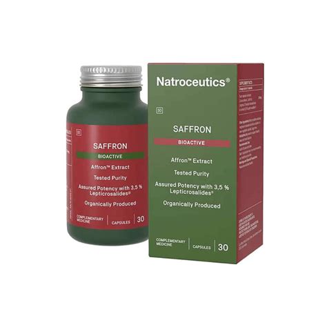 Natroceutics Saffron Bioactive For Mental Health