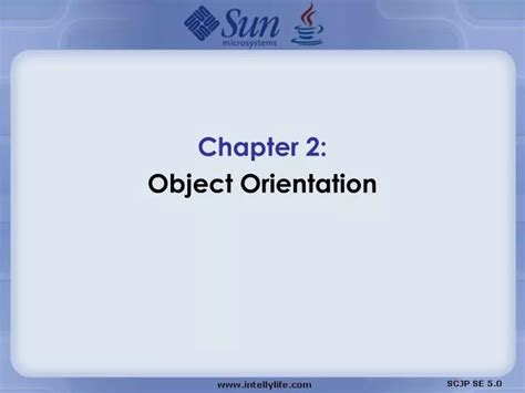PPT Chapter Object Orientation PowerPoint Presentation Free Download ID