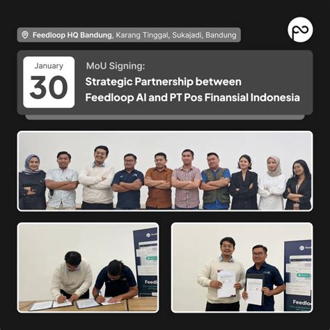 Feedloop Ai On Linkedin Feedloop Ai Is Proud To Announce A Strategic Partnership With Pt Pos