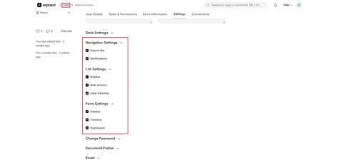 Settings Hidden Frappe Framework Frappe Forum