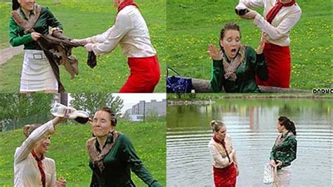 Messy Catfight Ends Up In The Pond P At Home Clips4sale