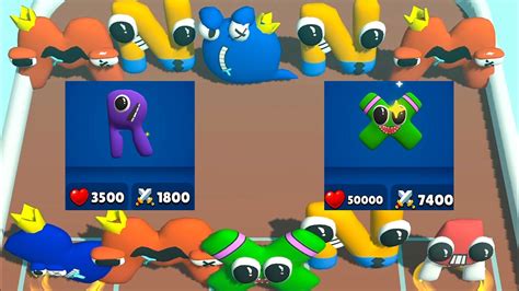 MERGE ALPHABET LETTER LORE Run Merge Battles GamePlay IOS Android Part YouTube