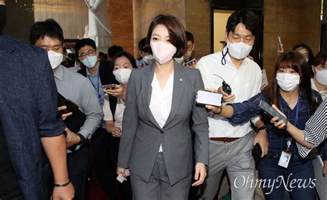 최고위원 사퇴설이 불거진 배현진 국민의힘 의원이 29일 오마이포토