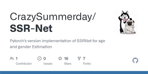 github crazysummerday ssr net pytorch s version implementation of