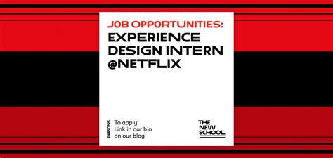 Ms Sdm Netflix Internship Program Ms Strategic Design And Management