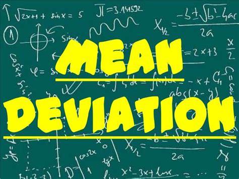 Mean Deviation Pptx