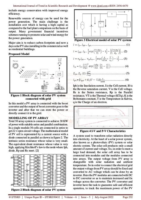 modelling of solar pv with enhanced boost converter and pwm based