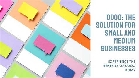 Advantages Of Implementing Odoo In Small And Medium Businesses