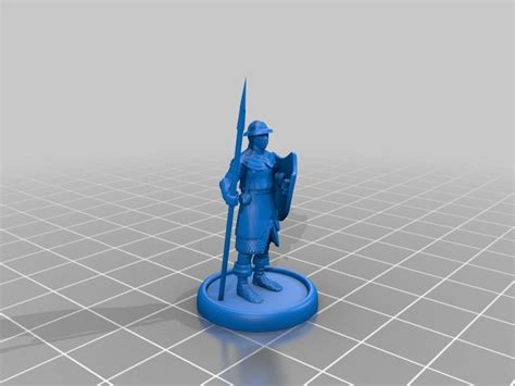 Free Stl File Guards In Different Stances 💂・3d Printing Idea To Download・cults