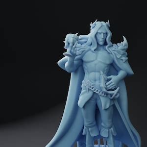 Sexy Strahd Vampire Pinup NSFW Mini D D Resin Mm Mm Mm Etsy Australia