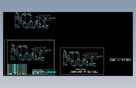 T1142 醋酸乙烯聚合工艺流程图 AutoCAD 2000 模型图纸下载 懒石网