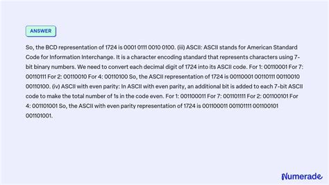 Solved Show The Bit Configuration That Represents The Decimal Number