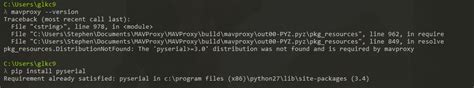 Mavproxy Version Check Error Mavproxy Ardupilot Discourse