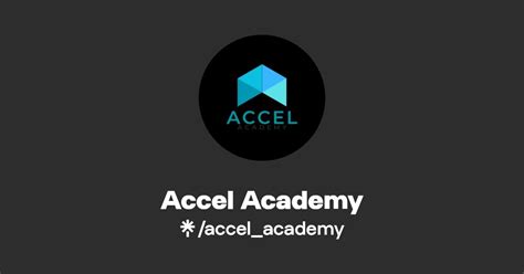 Accel Academy Instagram Facebook Tiktok Linktree