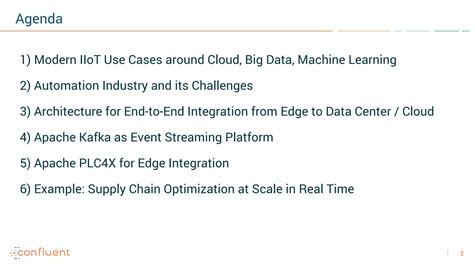 Iiot Industry 40 With Apache Kafka Connect Ksql Apache Plc4x Ppt