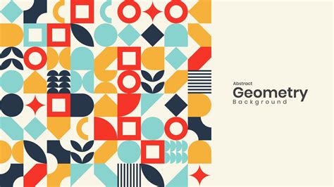 Abstract Geometric Mosaic Shape Design Background 32313664 Vector Art At Vecteezy