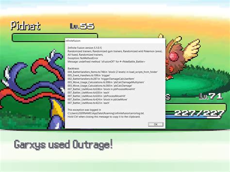 Bug Report I Get Multiple Of These Messages Every Time I Attack With