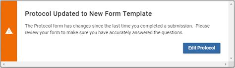 Protocols Update Protocol Template On Amendment Kuali Research