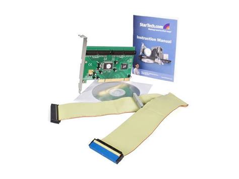 Startech Pciide Port Pci Ide Controller Adapter Card Newegg Com