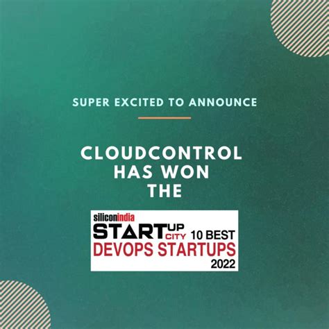 Cloudcontrol On Linkedin Cloud Control Solutions Ranked Top 10 In India In Devops Services